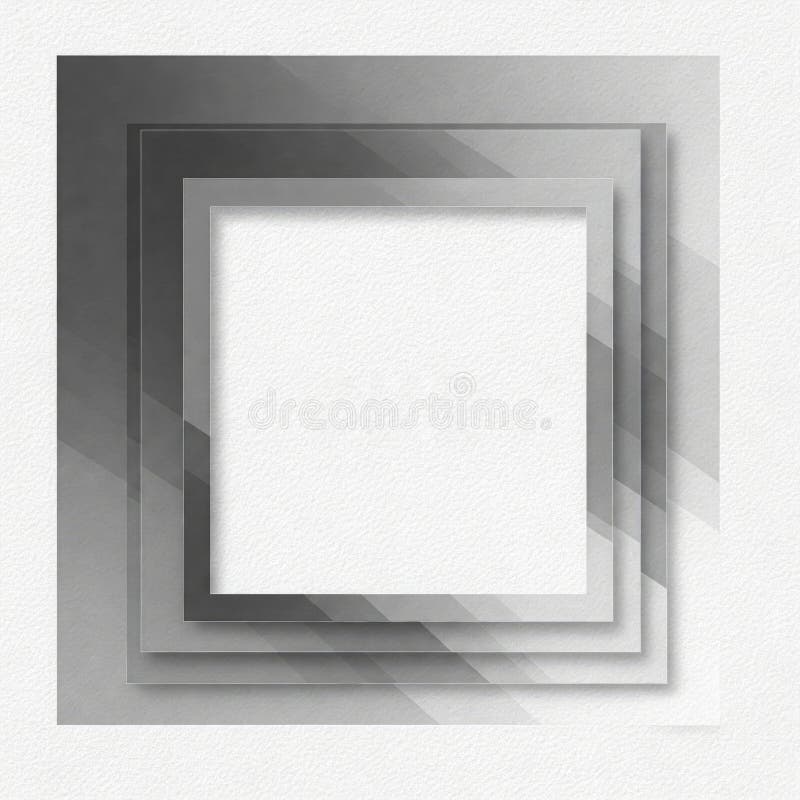 Gray and Silver Border stock illustration. Illustration of refined ...