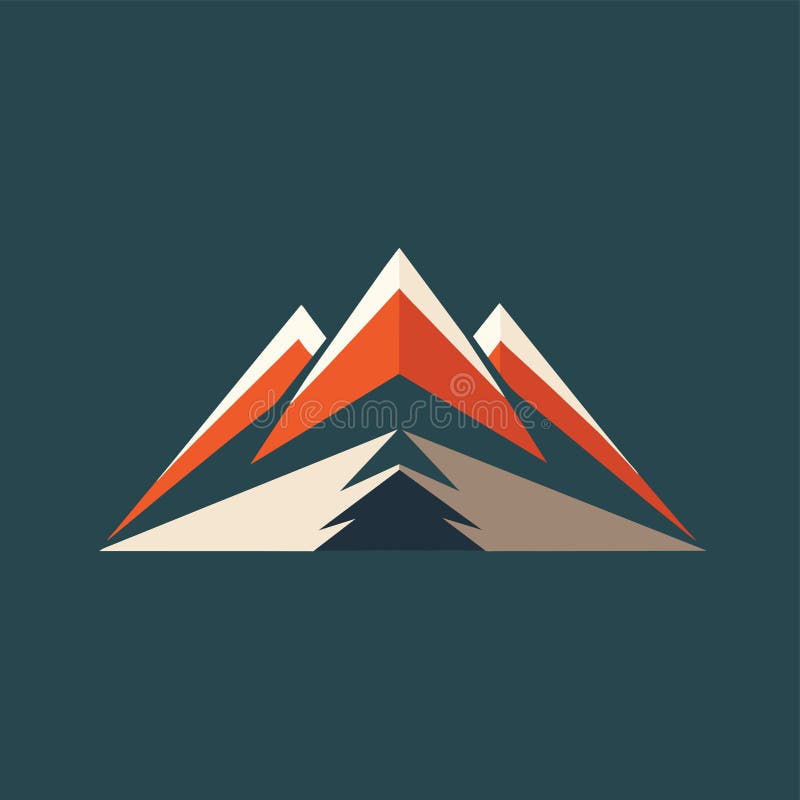 Minimalist Mountain Sunset Logo Design, Minimalist Mountain Simple Logo ...