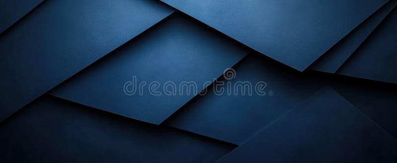 Minimalist Navy Blue Background with Abundant Negative Space for Text ...