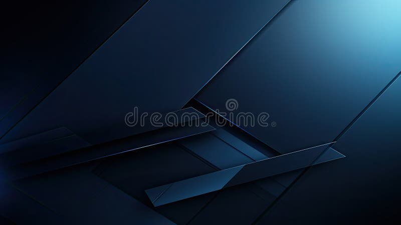 Minimalist Navy Blue Technology Background Stock Illustration ...