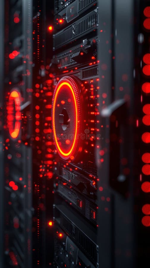 Minimalist Network Security: Grey Server Outline with Red Open Port ...