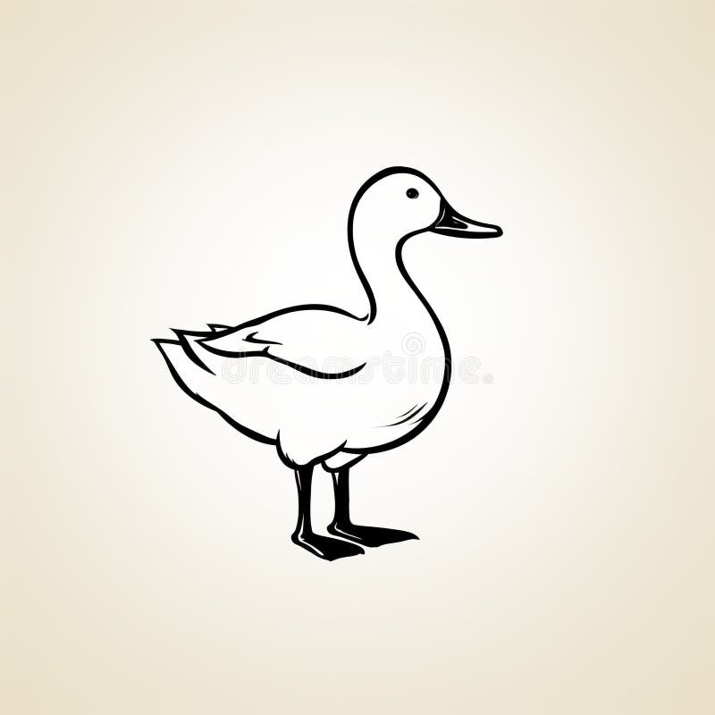 Minimalist Duck Stock Illustrations – 800 Minimalist Duck Stock ...
