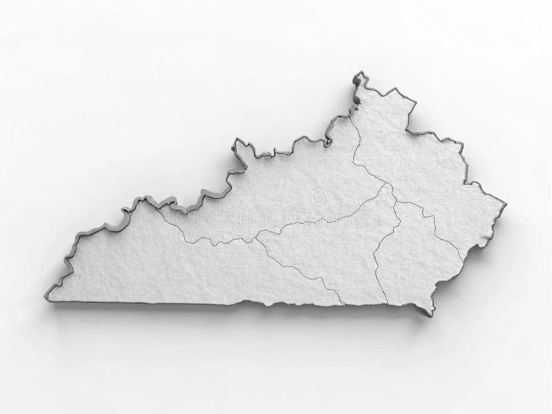Laurel County Kentucky Outline Map a Simple Clean and Detailed ...
