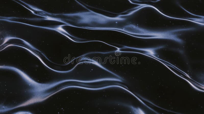 Minimalist Overlay Texture with Wavy Patterns on Black Background Stock ...