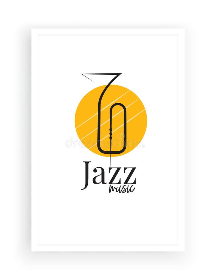 Jazz Music Icon Vector, Jazz Music Symbol Illustration, Isolated on ...
