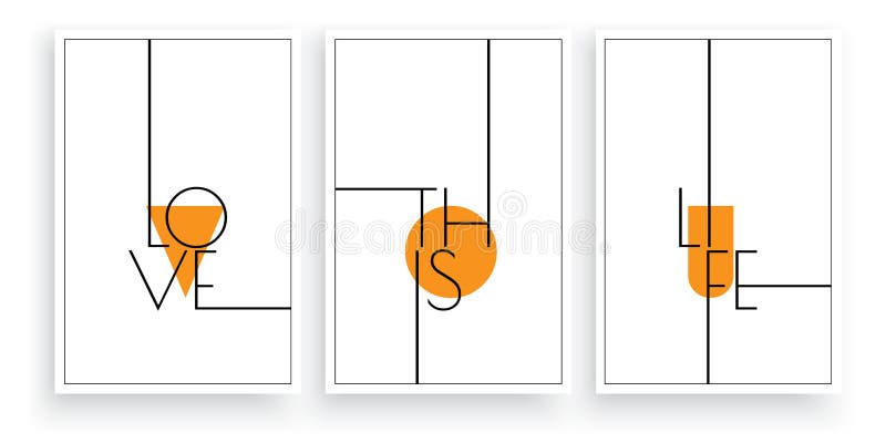 Think Big, Vector. Scandinavian Minimalist Art Design. Wording Design ...