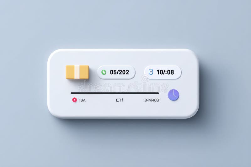 Minimalist Parcel Tracking Interface Stock Photos - Free & Royalty-Free ...