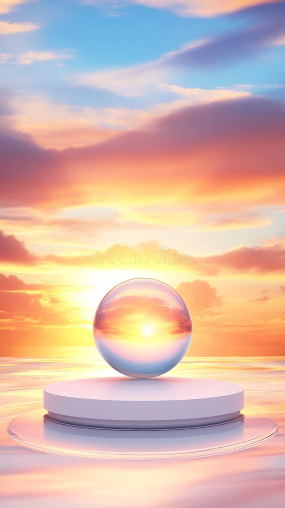 Minimalist Pastel Gradient Backdrop with a Modern Arch Design for ...