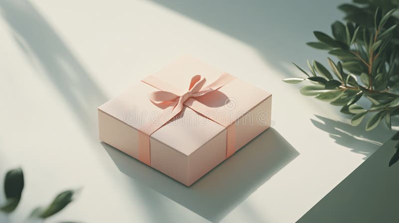 A Minimalist Personalized Gift Box Concept Styled with Clean Lines and ...
