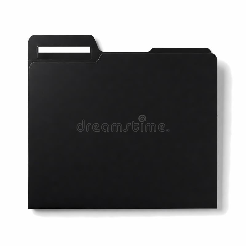 Minimalist Physical Folder Image Stock Image - Image of physical, brown ...