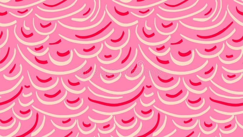 Minimalist Plain Print. Abstract Organic Shapes Seamless Pattern on ...