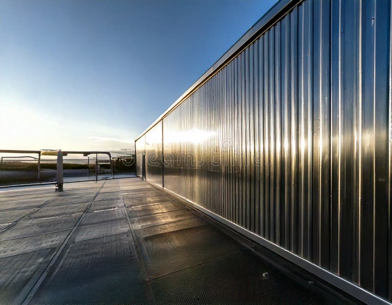 Minimalist Polished Zinc Panel with Gentle Sheen and Soft Surface ...