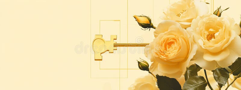 Minimalist Postcard Featuring Drop Dead Red Roses Stock Illustration ...