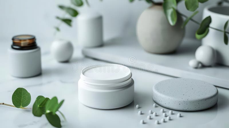 Minimalist Product Photography Setup Stock Illustration - Illustration ...