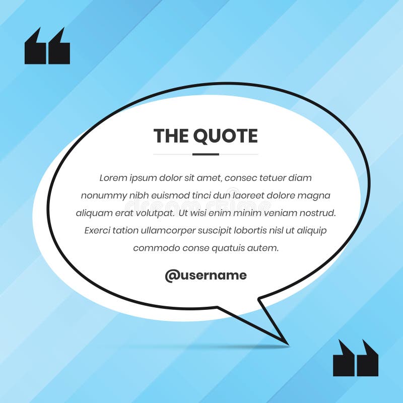 Minimalist Professional Quote Text Presentation Social Media Post ...