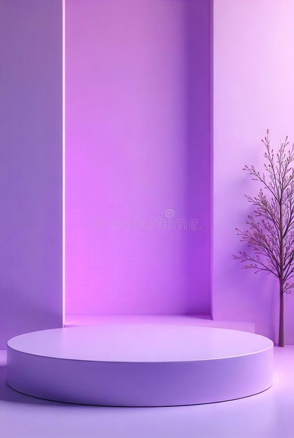 Purple Circular Platform Display Stock Illustrations – 2,759 Purple ...