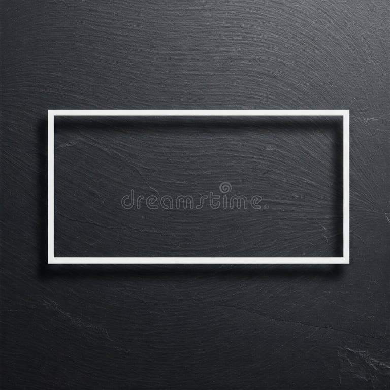 Minimalist Rectangular Frame Stock Illustration - Illustration of ...