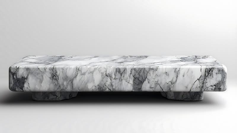 Minimalist Rectangular Marble Podium with Sleek Design and Elegant ...