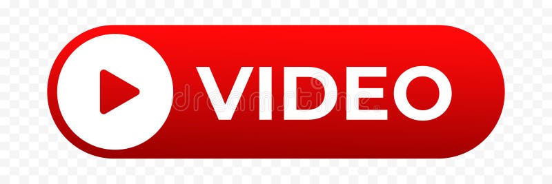 Minimalist Red Play Video Button . Red Play Button Design. Stock Vector ...