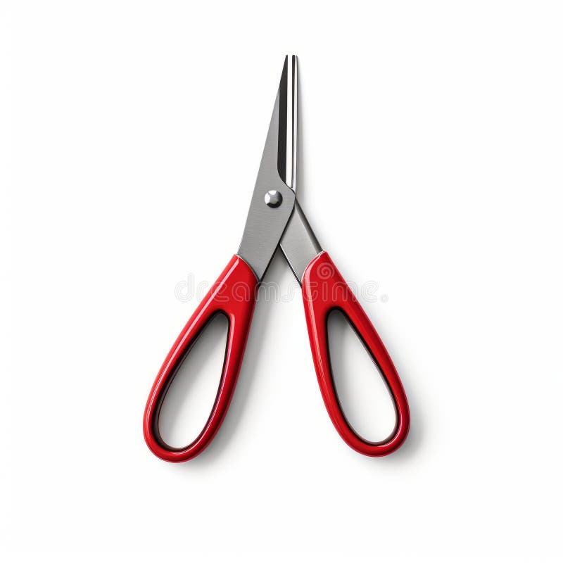 Minimalist Red Scissors: a Stylish and Functional Tool for Every Task ...