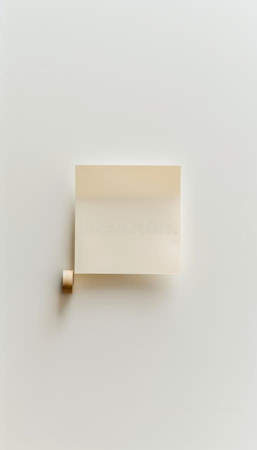 Minimalist Reminder Note on White Background Effective Communication ...