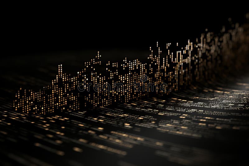 Minimalist Representation of Binary Code. Symbolizing the Essence of ...