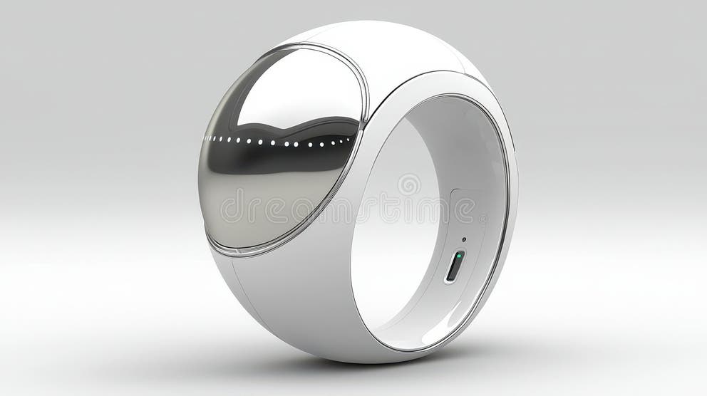 Minimalist Ring with Central Void, a Captivating Image of Modern ...