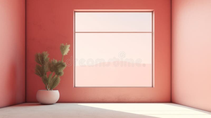 Minimalist 1980s Window: Desertwave Style with Hyper-detailed ...