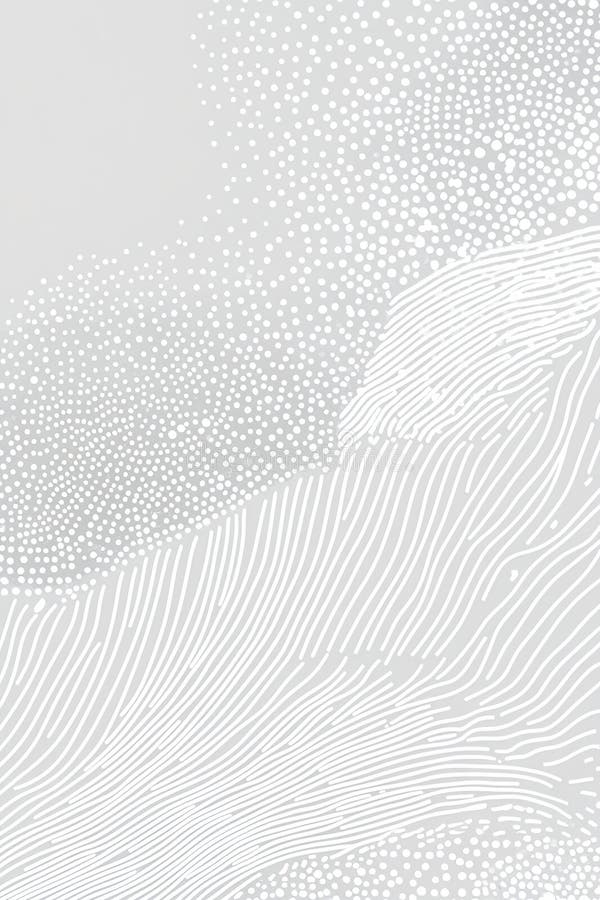 Minimalist Scandinavian Patterns with Hand-drawn Designs in White on ...