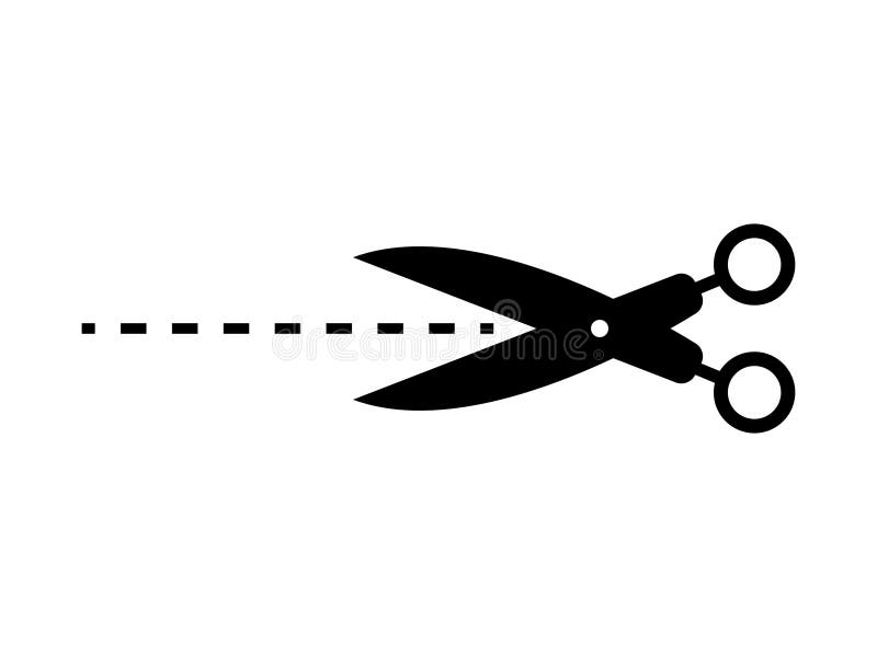 Scissors Icon Vector Illustration Stock Illustration - Illustration of ...