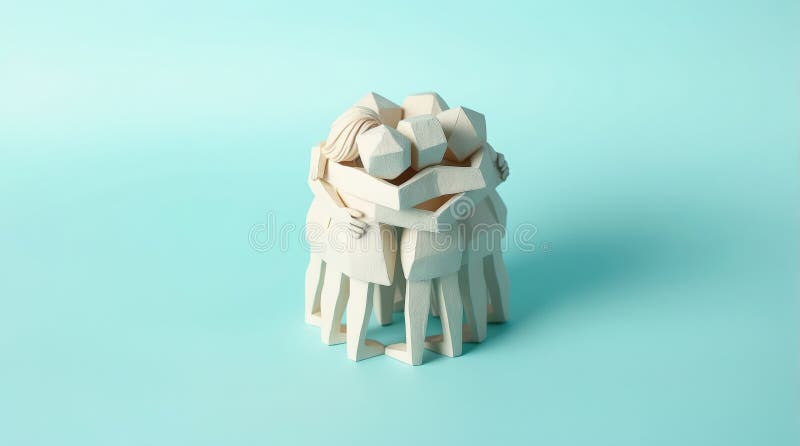 Minimalist Figurines Creating a Sense of Togetherness and Connection ...