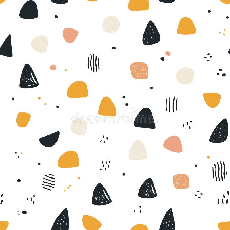 Minimalist Seamless Pattern for Baby Nursery Wallpapers Generative AI ...