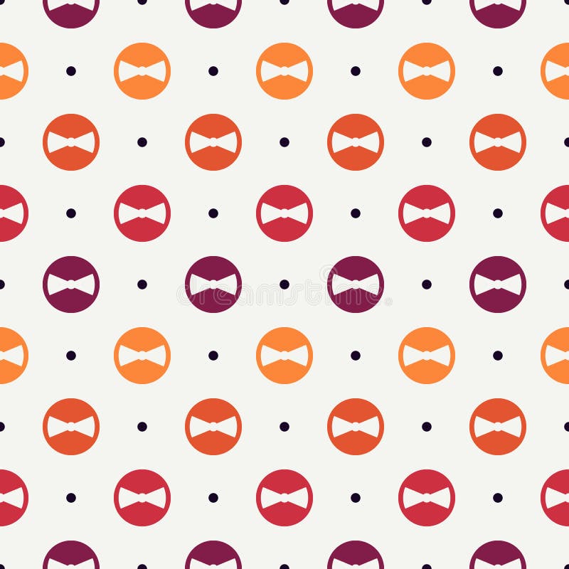 Minimalist Seamless Pattern. Repeated Segmented Circles Ornament. Geo ...