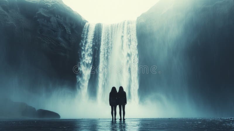 Minimalist Shot Depicting a Romantic Rendezvous with a Stunning ...