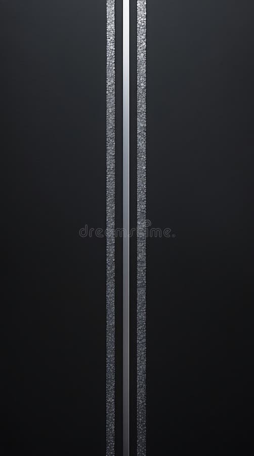 Minimalist Silver Dash Design on Dark Wallpaper Creating a Modern ...