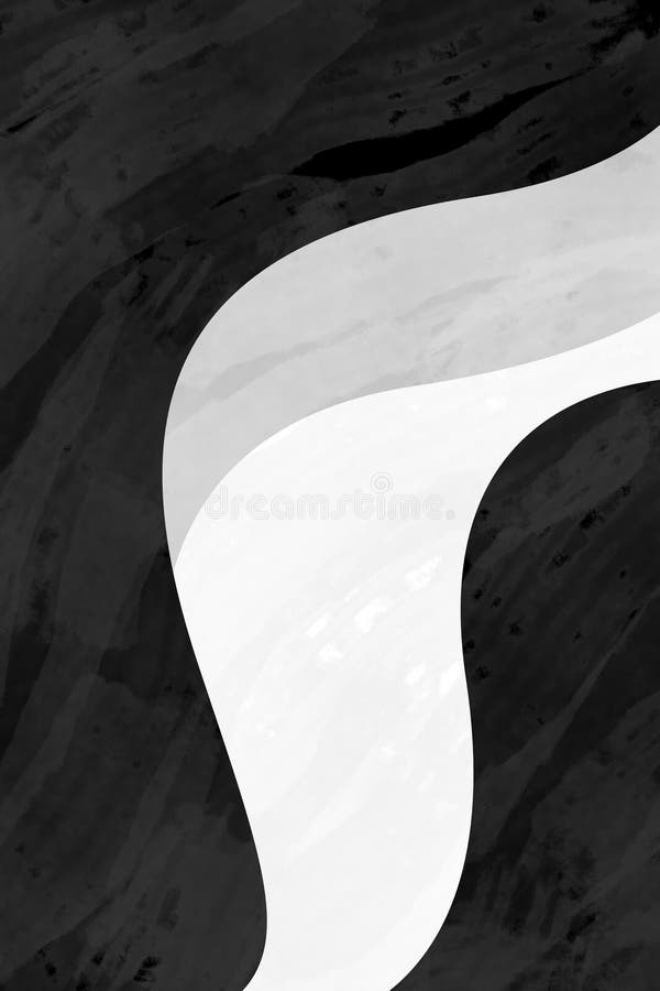 Minimalist Simple Abstract Neutral Wall Art Stock Vector - Illustration ...