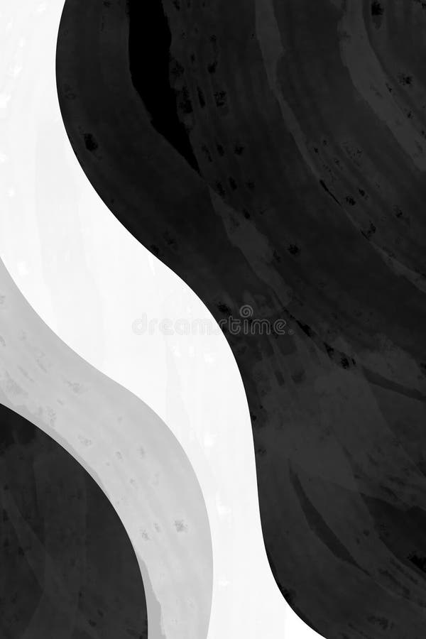 Minimalist Simple Abstract Neutral Wall Art Stock Vector - Illustration ...