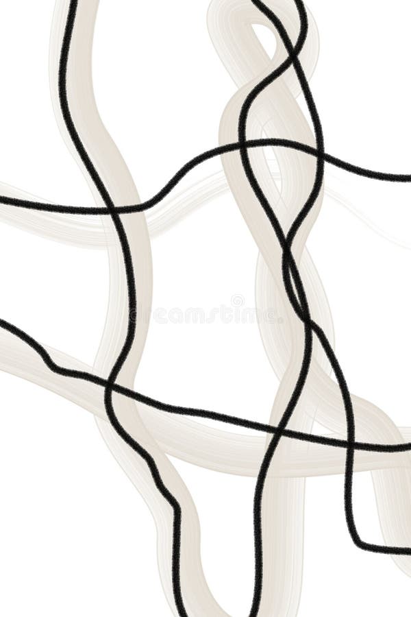 Minimalist Simple Abstract Neutral Wall Art Stock Vector - Illustration ...