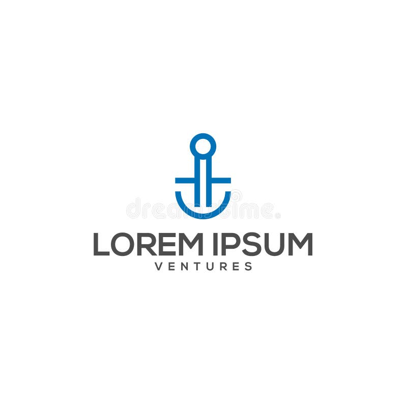 Minimalist Simple Design LOREM IPSUM Logo Design Stock Vector ...