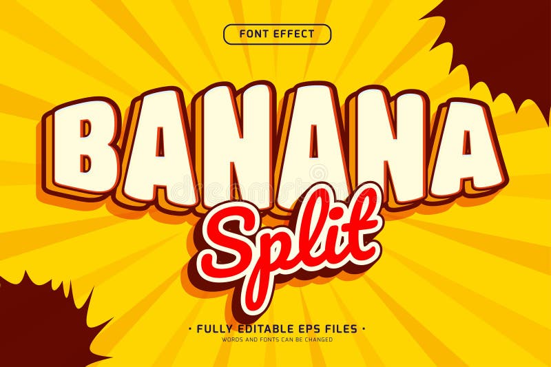 Minimalist and Simple Editable Vector Text Effect for Food Menu or Logo ...