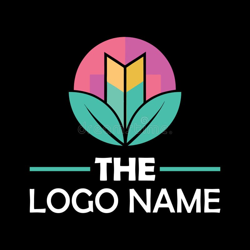 Minimalist Simple-shape Logo Design Stock Vector - Illustration of ...