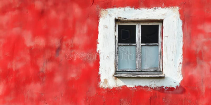 Minimalist Single Barn Window Stock Illustration - Illustration of ...