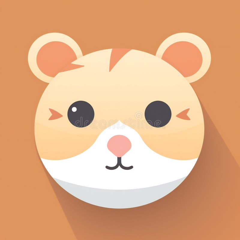 AI Generative - Cute Hamster Icon Stock Image - Image of user, animal ...