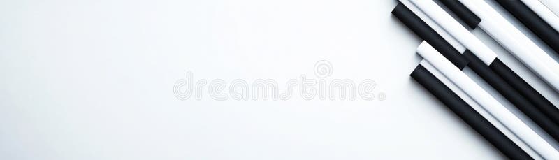 Minimalist with Sleek Lines Clean Modern Design on Isolated White ...