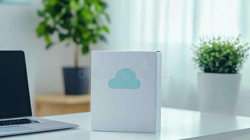 Minimalist software boxes stock illustration. Illustration of generated ...