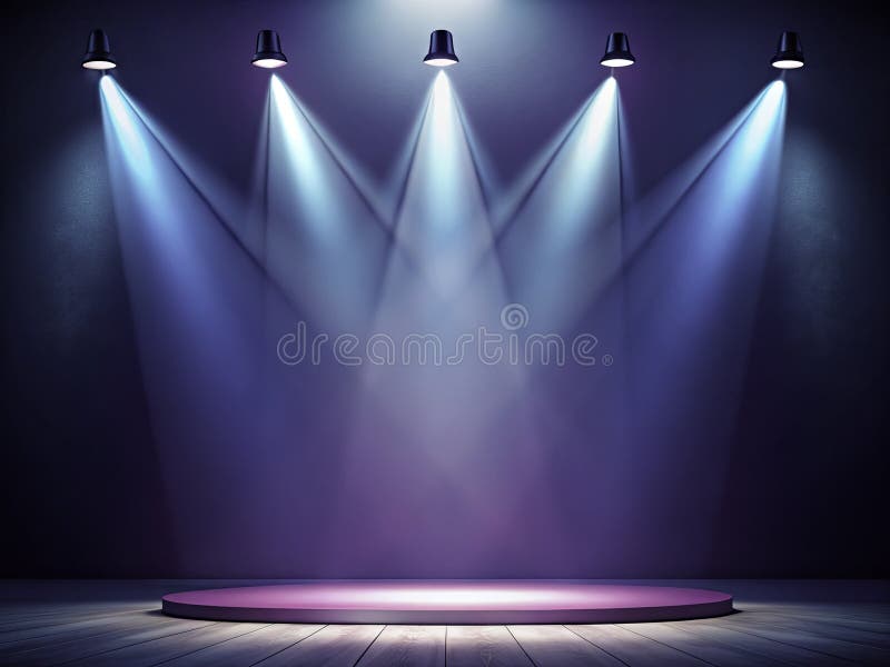 Minimalist Stage Lighting Photography Capturing the Essence of ...