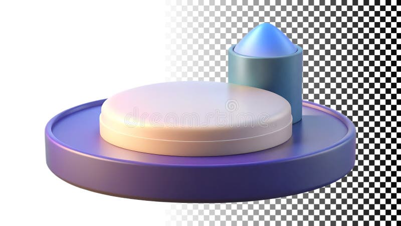 Minimalist Stage or Podium, Representing Presentation, Award, or ...