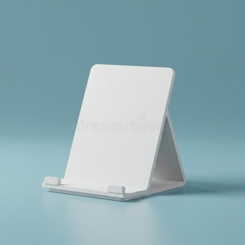 A Minimalist Stand with a Triangular Shape Design, Featuring a Flat ...
