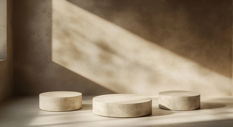 Minimalist stone seating stock image. Image of area - 344837623