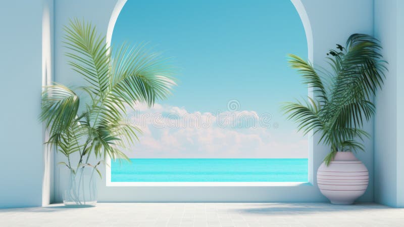 Minimalist Summer Wallpaper with Subtle Splash Pattern - 8k Stock ...